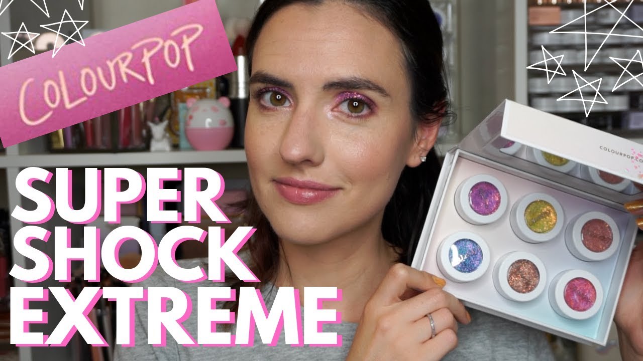 NEW Super Shock EXTREME ColourPop Birthday Collection | Party Talk Set ...