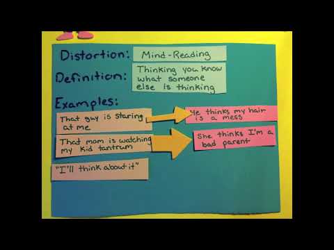 Cognitive Distortions: Mindreading - YouTube
