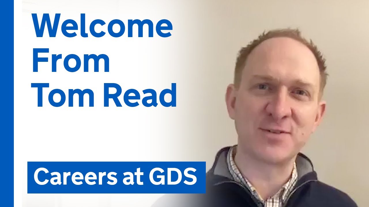 Welcome from Tom Read - Chief Executive Officer, GDS - YouTube
