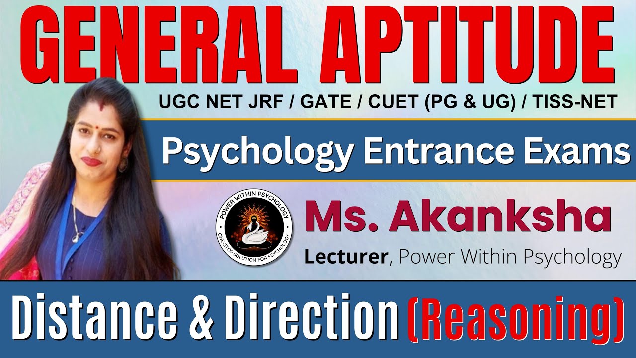 REASONING - Distance and Direction- General Aptitude for UGC NET JRF ...