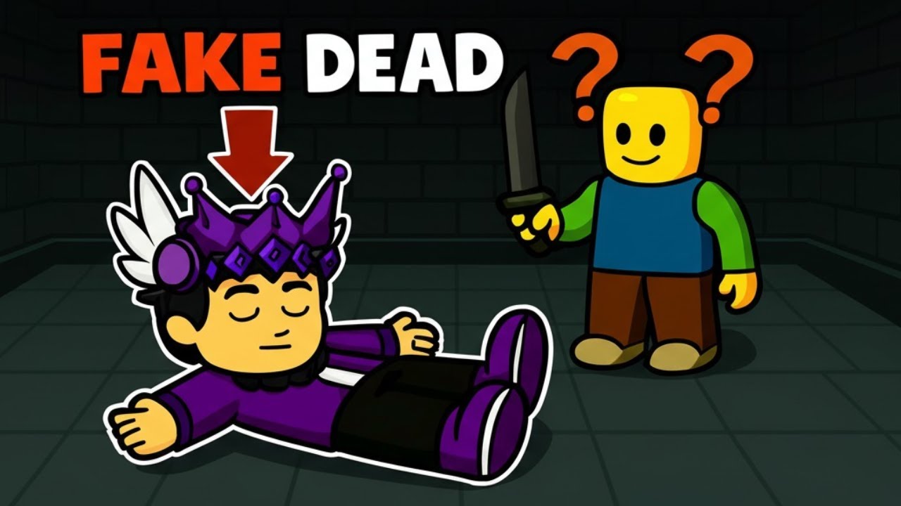 I HID as a fake DEAD BODY And THIS Happened In MM2 - YouTube