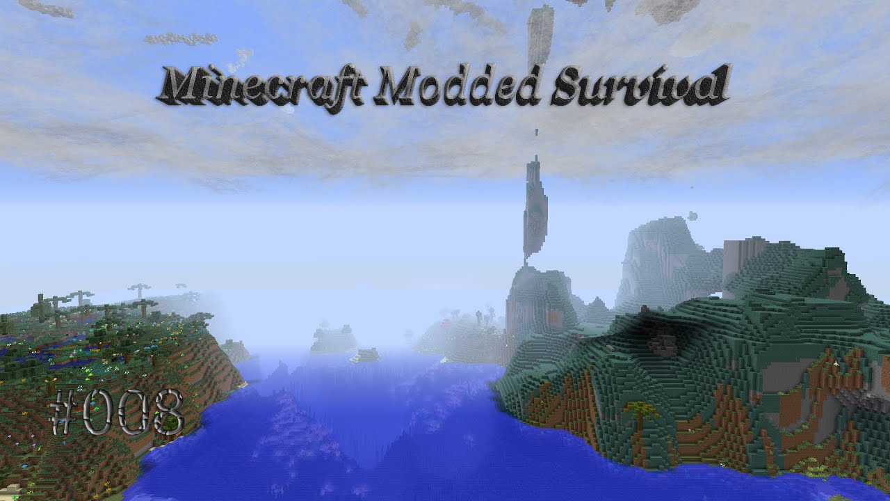 Minecraft Modded Survival #8 - The maze & Minoshroom - YouTube