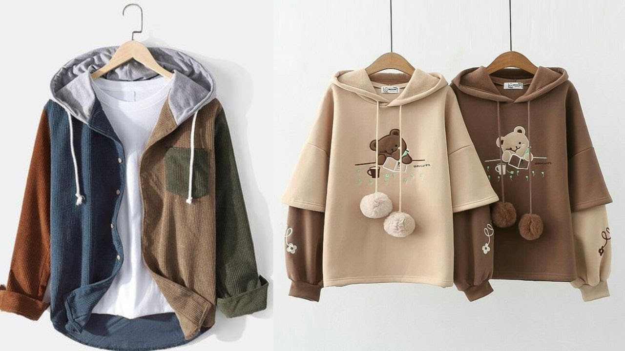 Girls New Winter Hoddies and Jackets Designs Fashion Collection 2024 # ...