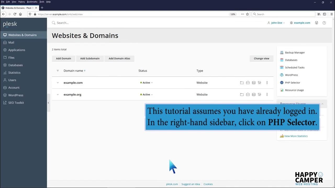 How To Increase Php S Upload Max Filesize Value Using Cloudlinux Selector In Plesk Happy Camper