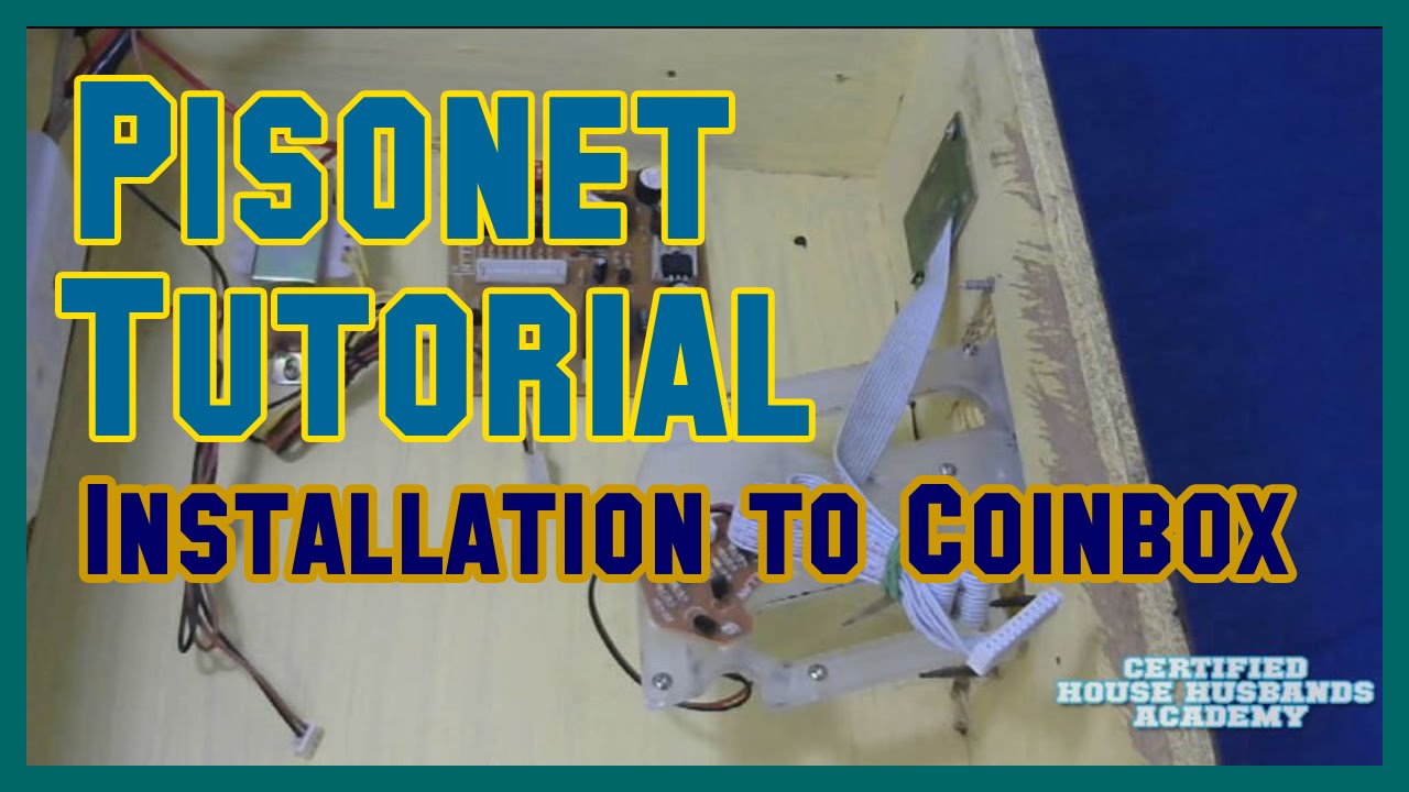 Pisonet Tutorial - Installation to coinbox - YouTube