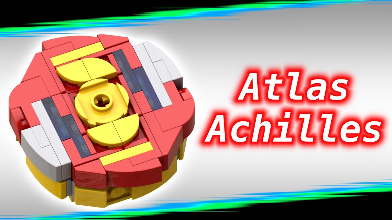 Atlas Achilles | A Lego Beyblade Review - YouTube
