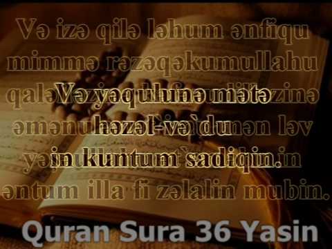Yasin surəsi