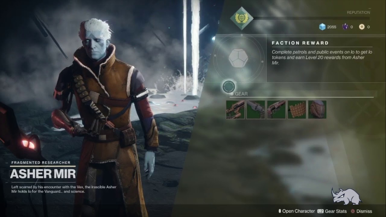 Destiny 2 | Asher Mir | Warlock - YouTube