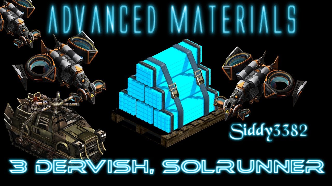 War Commander - Advanced Materials Base - 3 Dervish & 1 Solrunner - Quick & Easy. - YouTube