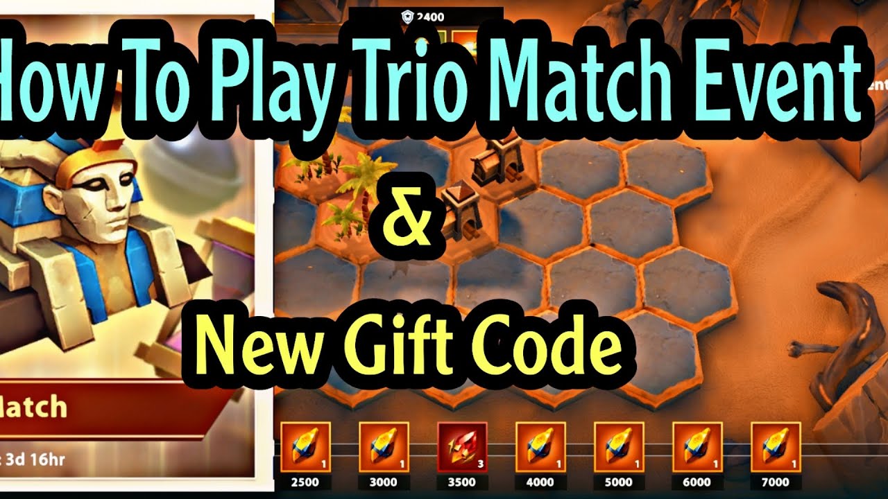 infinite magicraid how to play trio match event & new gift code 888 ...