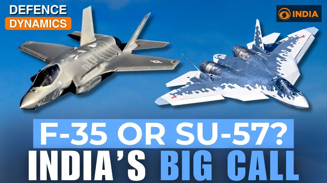India's Big Call on F-35 and SU-57: IAF's Plan For 5th Gen Fighter Jets ...