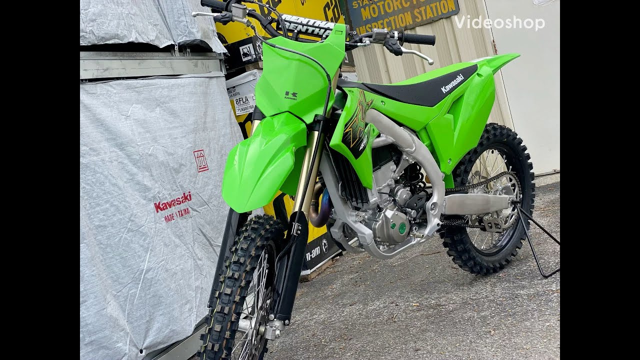 First trail ride 2020 kx450f - YouTube