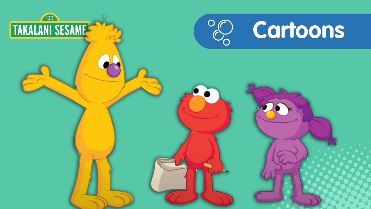 Elmo & Jad Move It Out & Play On! | Takalani Sesame - YouTube