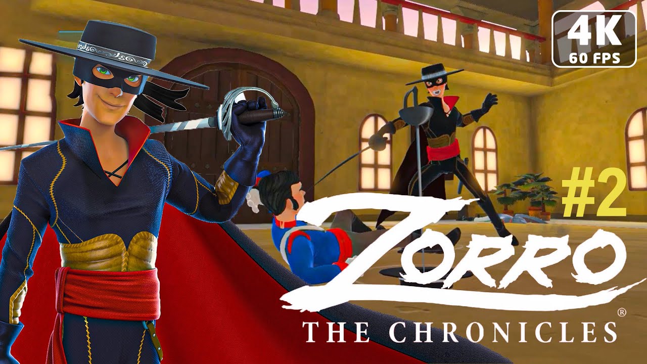 ZORRO THE CHRONICLES - Full Gameplay Walkthrough - part 2 - YouTube