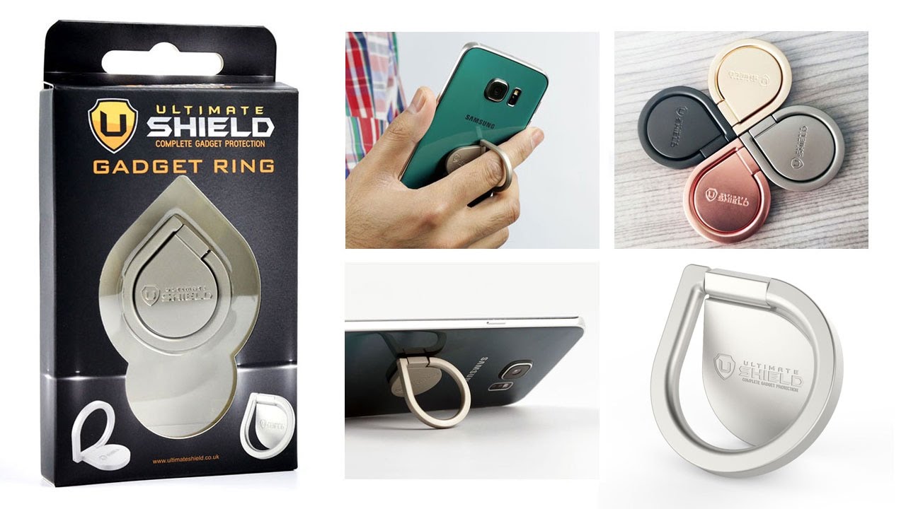 Ultimate Shield Gadget Ring for Mobile Devices - YouTube