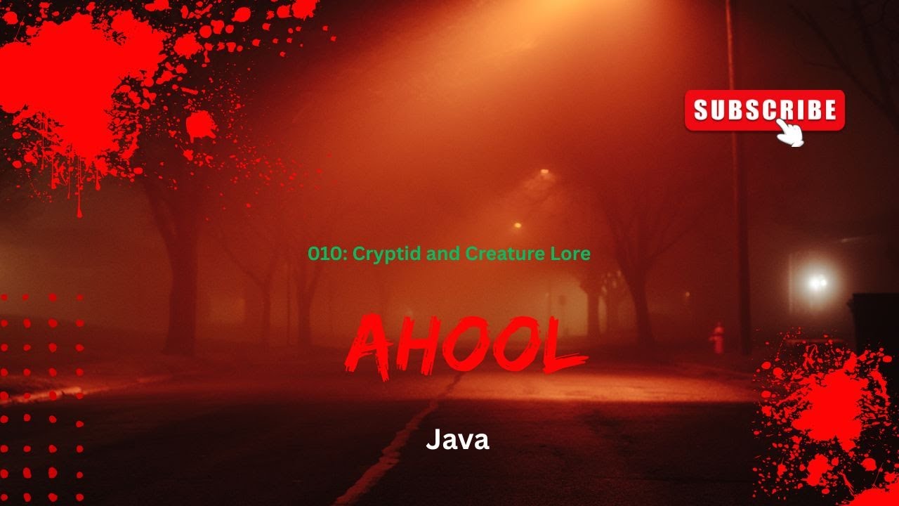 Java's night time cryptid The Ahool - YouTube