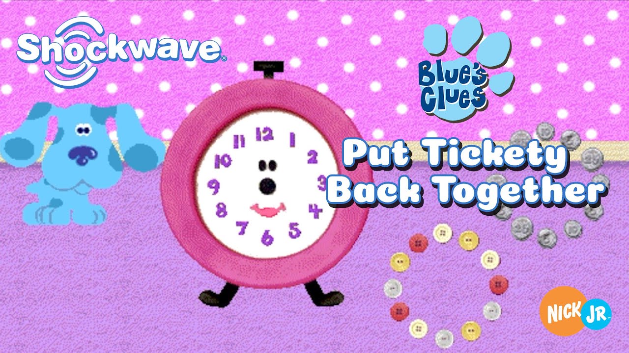 Blue's Clues™: Put Tickety Back Together! (Shockwave 1999) - Nick Jr ...