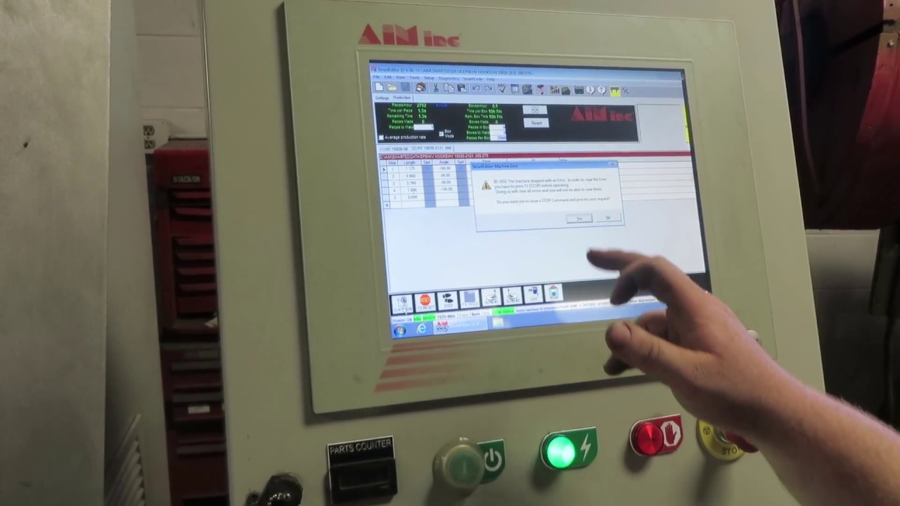 AIM AFE 2D6 Ultra Wire Bender CNC New in 2017 Low Hours with die sets ...