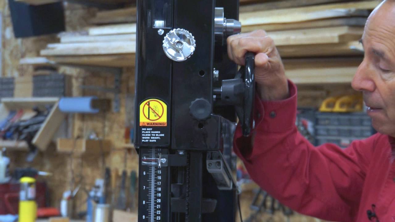 Bandsaw Review 15 inch Stallion from CWI woodworking technologies - YouTube