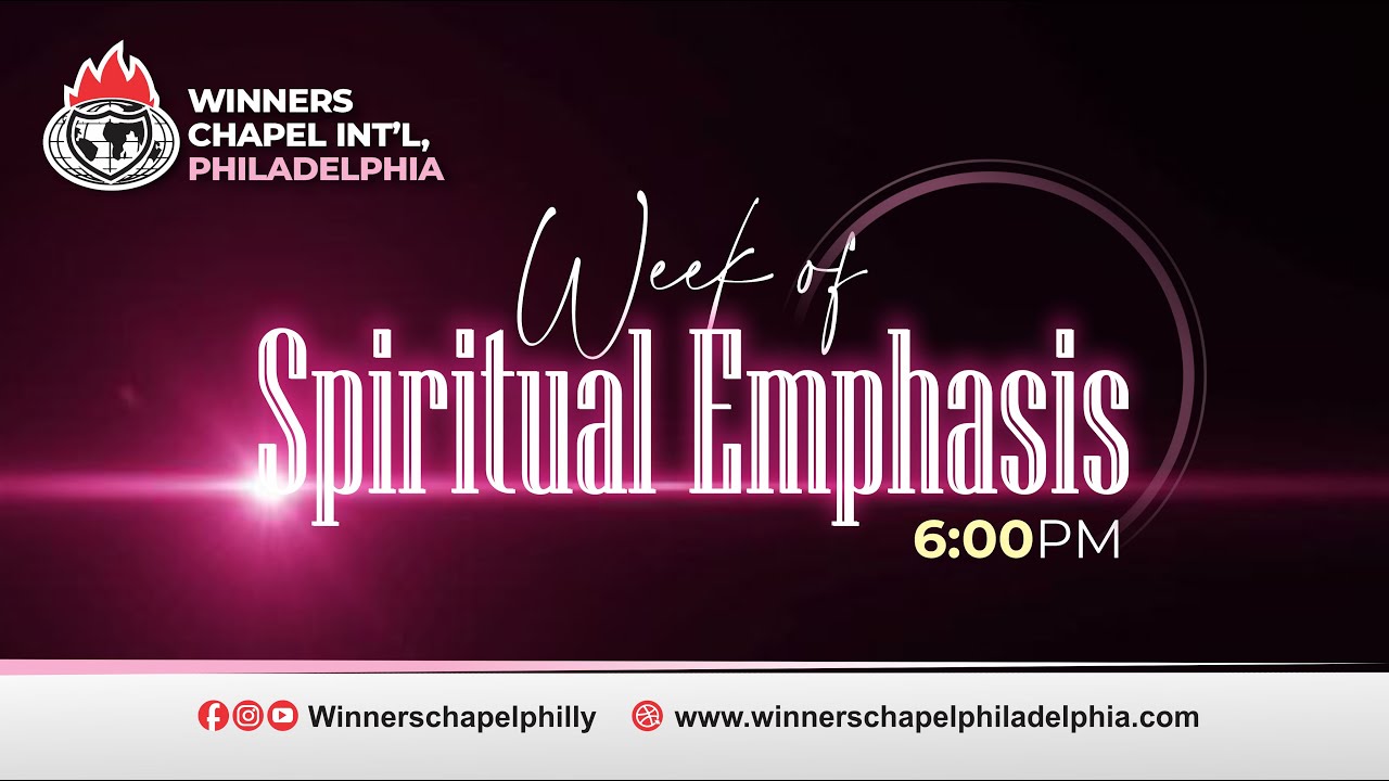 WCIP | SPIRITUAL WEEK OF EMPHASIS DAY 2 | THURSDAY 11-3-2022 - YouTube