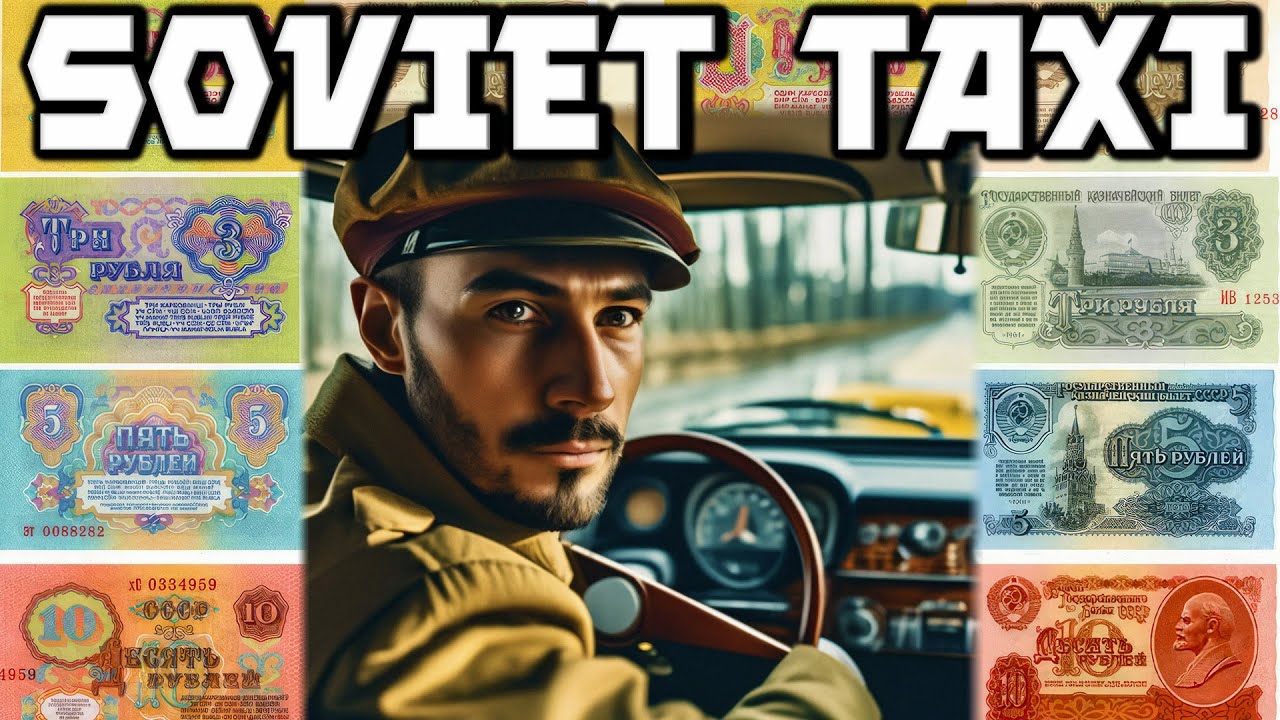 A Soviet Taxi Driver. The Most Lucrative Jobs in the USSR. Ushanka ...