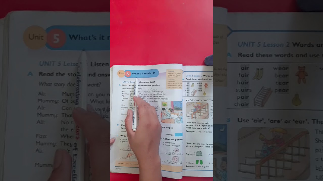 Class 2 Progressive English Unit # 5 Lesson # 1 - YouTube