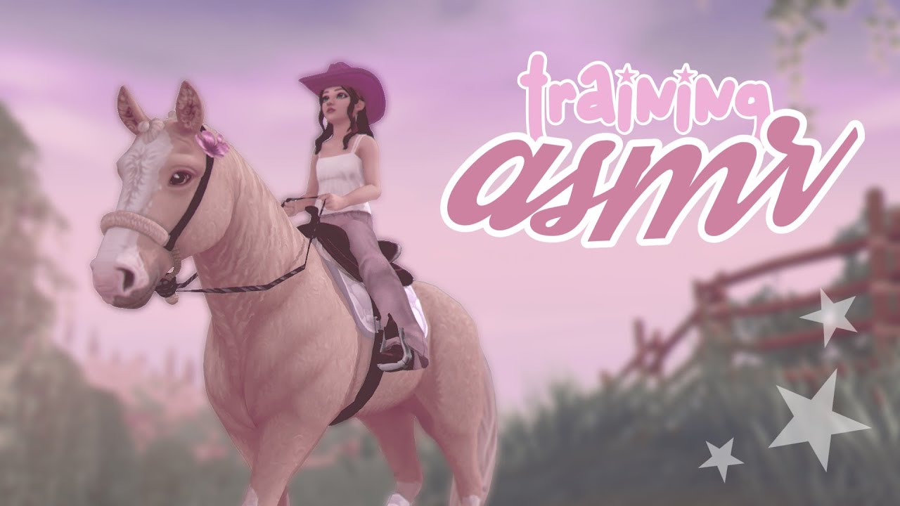 (ASMR) Star Stable Training | Game & Horse Sounds, Relax, Study, Sleep ...