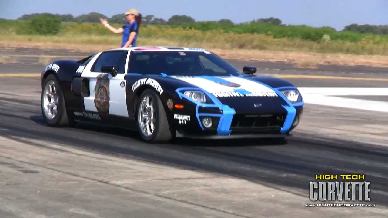 Ford GTs - the Texas Mile - October 2010 - YouTube