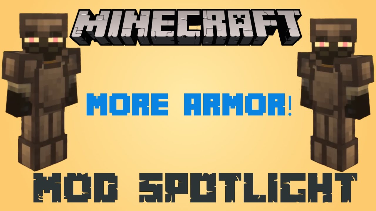 More Armor! | Minecraft Mod Spotlight | Dirt Pants!? - YouTube