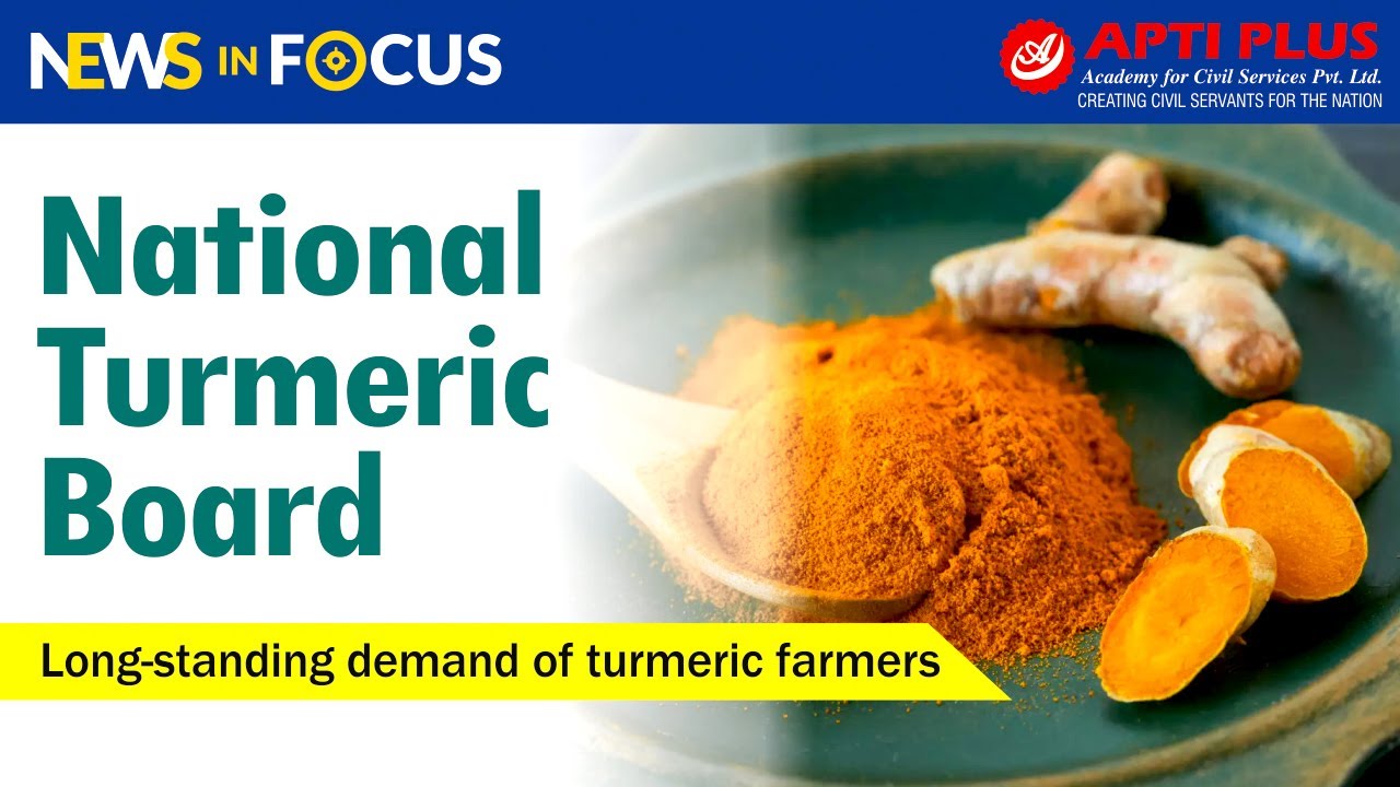 National Turmeric Board || NEWS IN FOCUS - YouTube