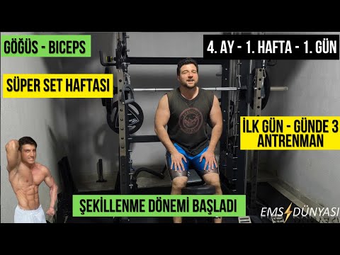 19.05.2025 GÖĞÜS-BICEPS - SÜPER SET