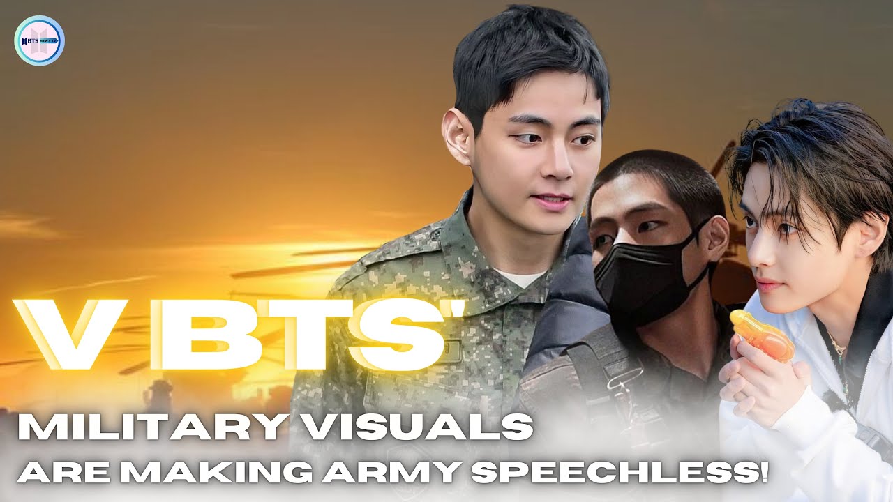 AMAZING!!! BTS V's photos during his military service amazed fans - YouTube