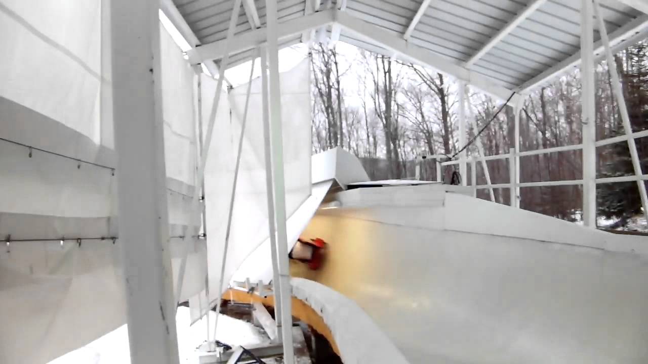 US Bobsled Training in Lake Placid, New York - 2-Man Bobsled - YouTube