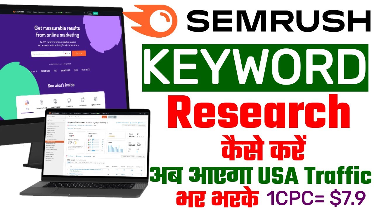 semrush keyword research | how to use semrush for keyword research in 2024 |semrush keyword ...