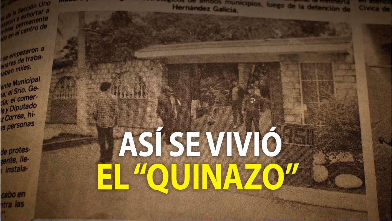 ¿Cómo se vivió el Quinazo? Así fue la detención de Joaquín Hernández ...