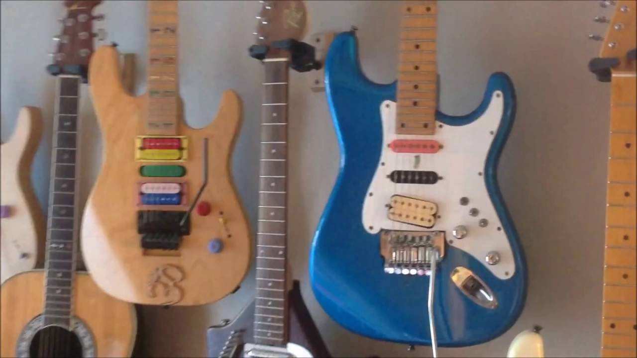 Jason Becker's Guitar Collection - YouTube