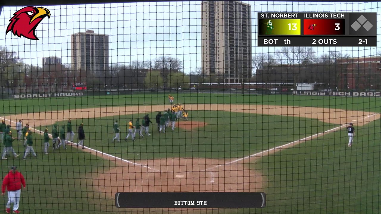 4-19-25 Illinois Tech Baseball vs St. Norbert - Game 1 - YouTube