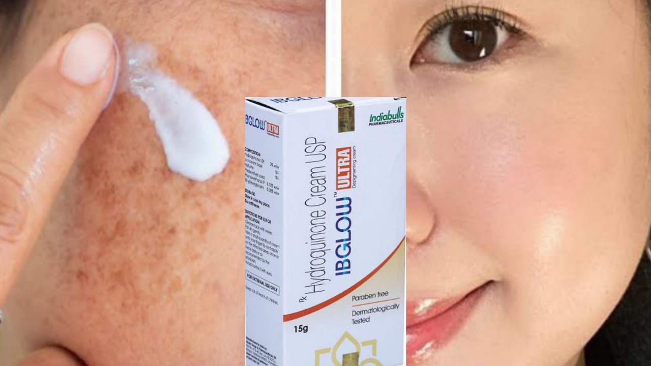 चेहरे के काले दाग धब्बे झाइयां हटाने की क्रीम | IBGlow Ultra Cream ...