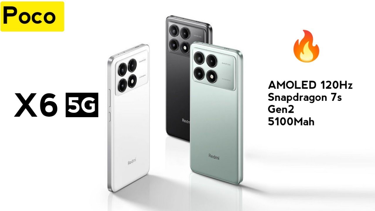 Poco X6 5G First Look Price Specification Launch Date Camera Processor ...
