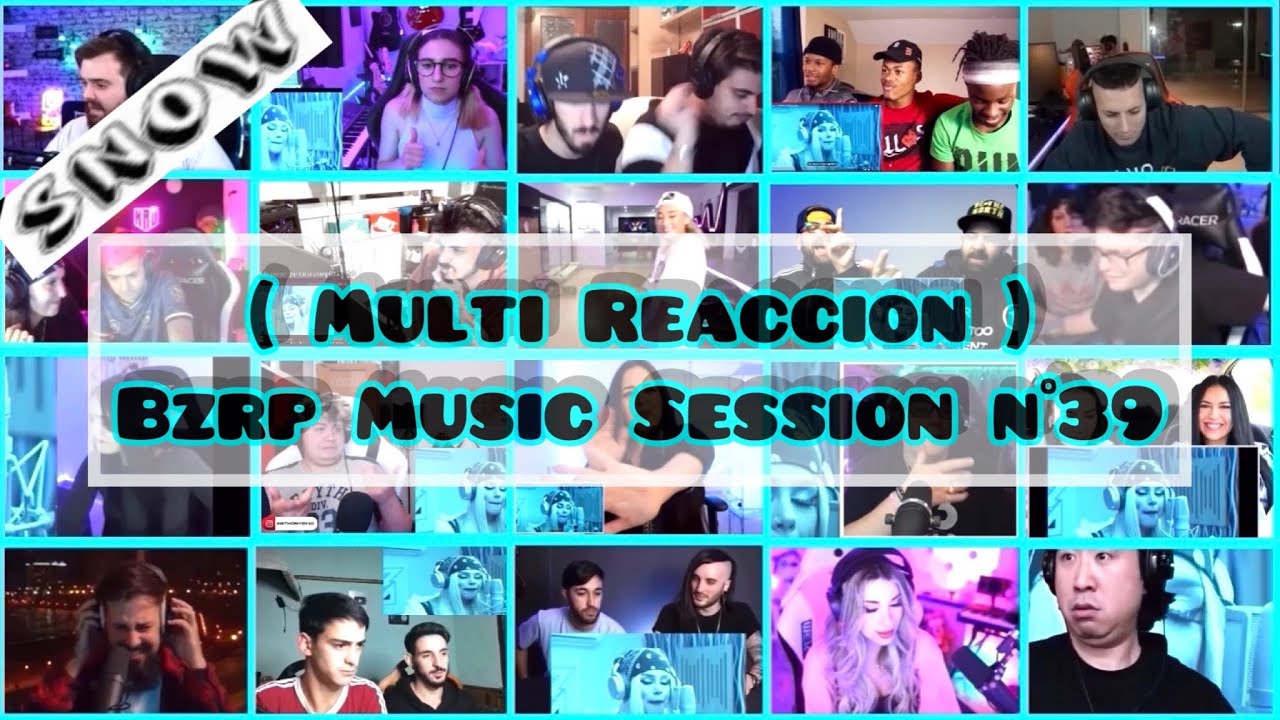 MULTI Reaccion SNOW Tha Product || BZRP Music Sessions #39 || - YouTube
