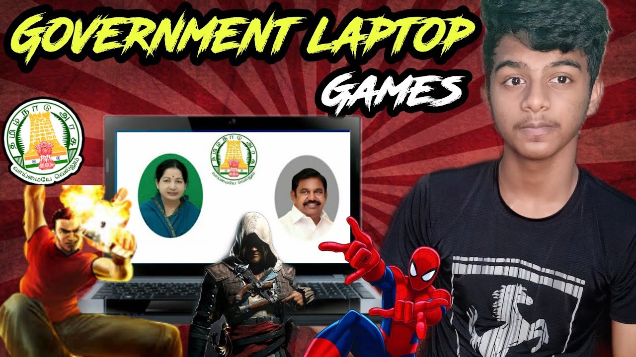Top 10 Best Tamilnadu Government Laptop Games | LOW END PC Games | Amma ...
