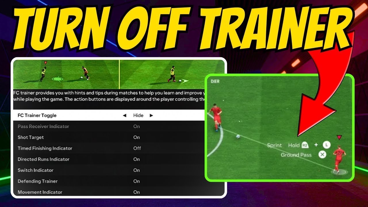 How to Turn Off Trainer in EA FC 25 Disable Trainer & Turn the Trainer ...