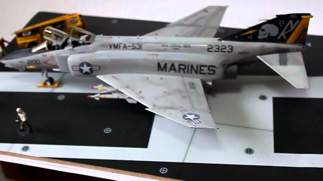F-4N PHANTOM II - GREY GHOSTS MARINES VMFA-531 - YouTube