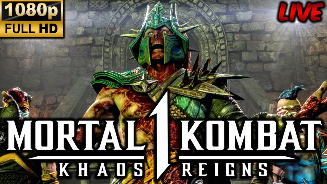 MK1 *KHAOS REIGNS* FULL STORY MODE WALKTHROUGH GAMEPLAY!! (REACTION ...