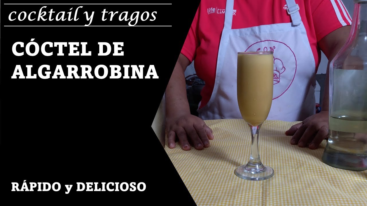 Aprende a preparar "Cóctel de algarrobina" fácil y rápido - cocktail y ...