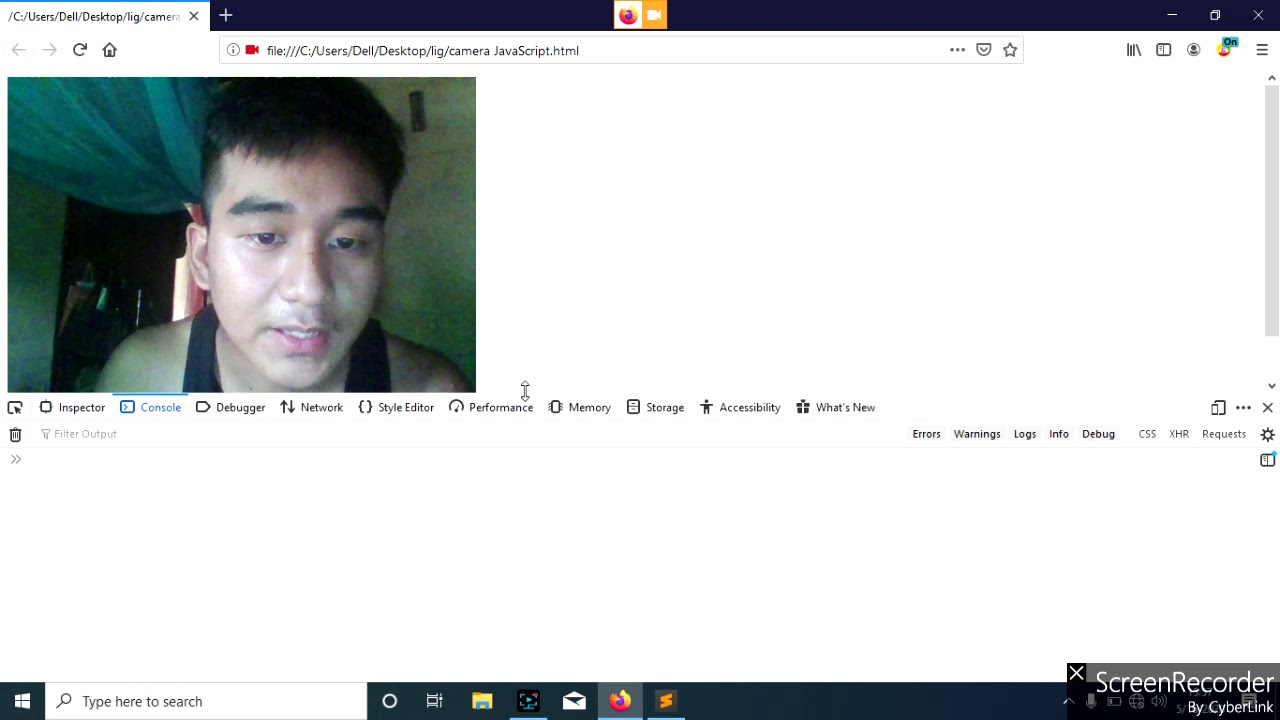 How To Get User Camera Using Javascript Youtube 9639