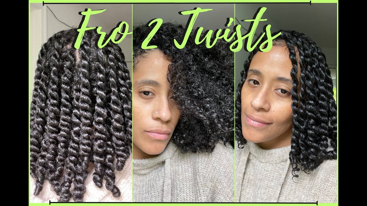 From Dry Fro to Moisturized Twists - YouTube