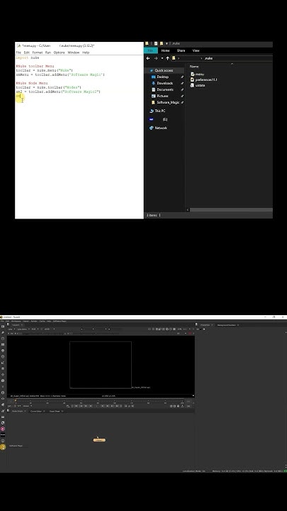 Add Custom Node Menu In Nuke #animation #graphicdesignstrailer #motiongraphicsmagic #funny # ...