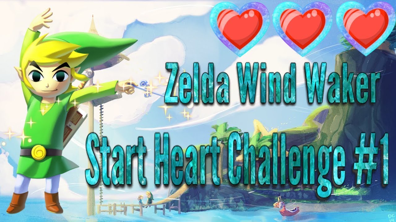 WANKER'S ADVENTURE BEGINS - the legend of zelda Wind Waker start heart ...