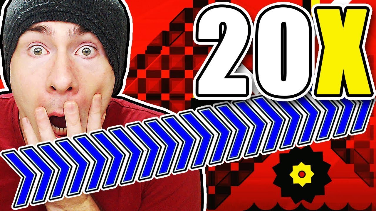 Geometry Dash 20X SPEED FOR UPDATE 2.2 CONFIRMED?! ~ NINE CIRCLES 20X ...